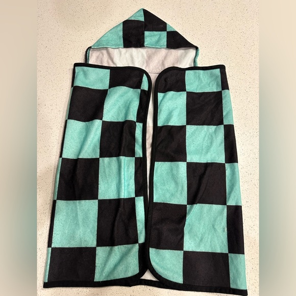 Accessories | Demon Slayerkimetsu No Yaiba Tanjiro Pattern Poncho ...